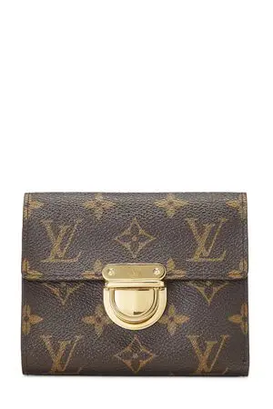 LOUIS VUITTON Monogram Canvas Koala Wallet - Brown