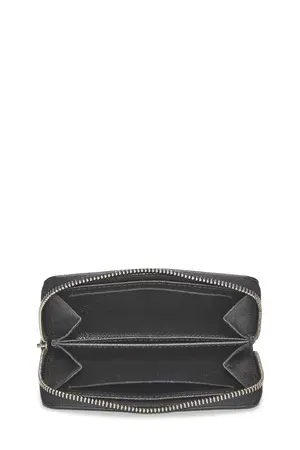 LOUIS VUITTON Damier Graphite Zippy Coin Purse - Black