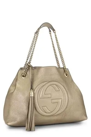 Gucci Soho Chain Tote - Gold