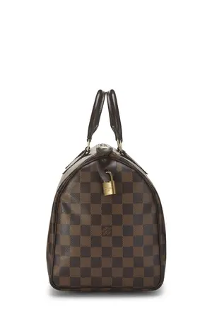 LOUIS VUITTON Damier Ebene Speedy 30 - Brown