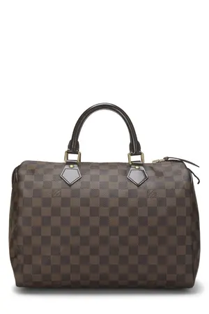 LOUIS VUITTON Damier Ebene Speedy 30 - Brown