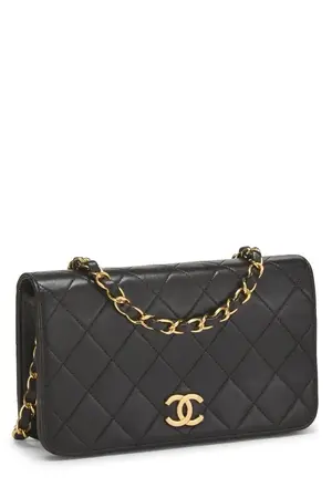 Chanel Quilted Lambskin Full Flap Bag