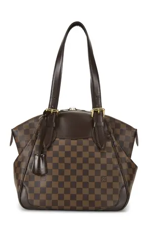 LOUIS VUITTON Damier Ebene Verona Shoulder Bag - Brown