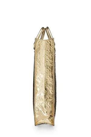 LOUIS VUITTON Monogram Miroir Sac Plat - Gold