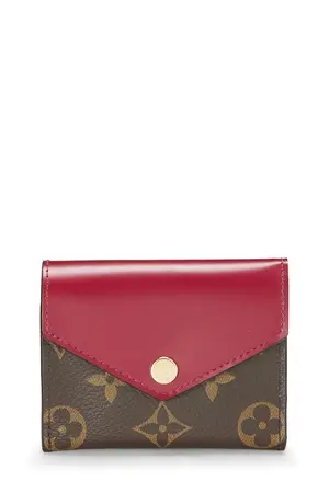 LOUIS VUITTON Monogram Canvas Zoe Wallet - Pink