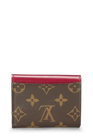 LOUIS VUITTON Monogram Canvas Zoe Wallet - Pink