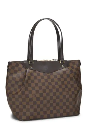 LOUIS VUITTON Damier Ebene Westminster Tote - Brown