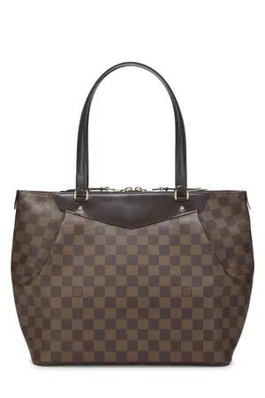 LOUIS VUITTON Damier Ebene Westminster Tote - Brown