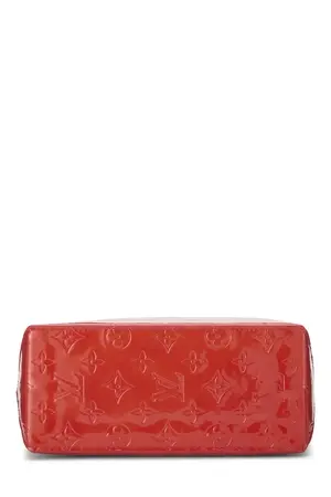 LOUIS VUITTON Sunset Monogram Vernis Reade Tote - Orange