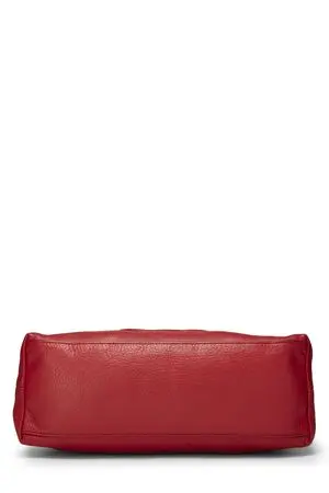 Gucci Soho Chain Tote - Red