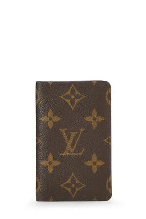 LOUIS VUITTON Monogram Canvas Cartes De Visite - Brown