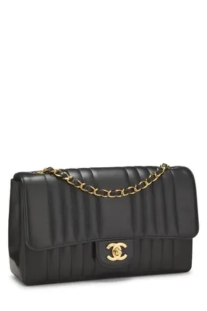 Chanel Lambskin Vertical Flap Medium