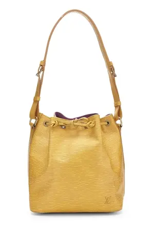 LOUIS VUITTON Epi Noé Bucket Bag - Yellow