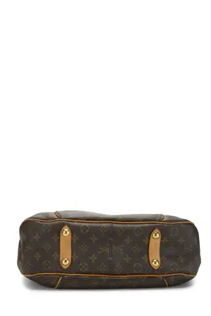 LOUIS VUITTON Monogram Canvas Galliera - Brown