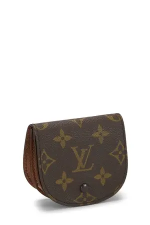 LOUIS VUITTON Monogram Canvas Porte-monnaie Gousset