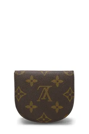 LOUIS VUITTON Monogram Canvas Porte-monnaie Gousset