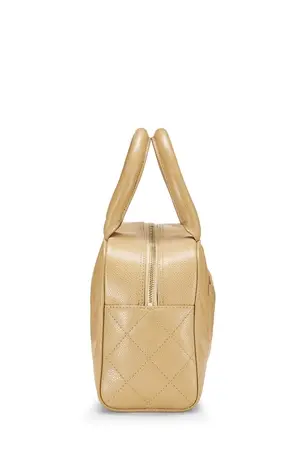 Chanel Quilted Caviar Bowler