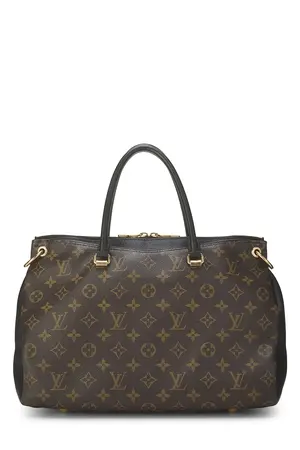 LOUIS VUITTON Monogram Canvas Pallas Nm - Black