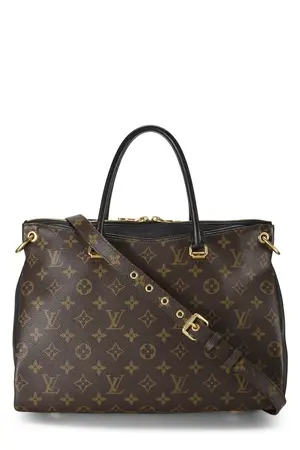 LOUIS VUITTON Monogram Canvas Pallas Nm - Black