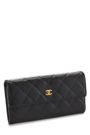 Chanel Caviar Long Wallet