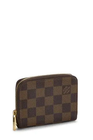 LOUIS VUITTON Damier Ebene Zippy Coin Purse