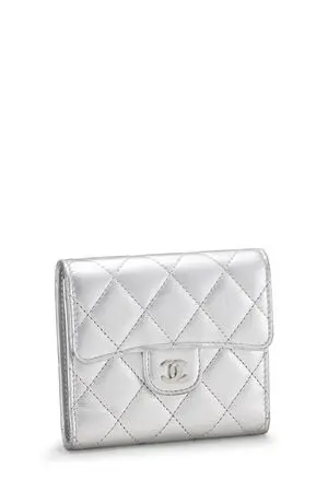 Chanel Lambskin Classic Flap Card Holder