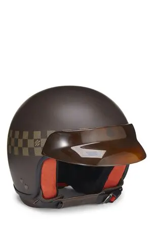 LOUIS VUITTON Damier Ebene Mini Jet Gm Casque Helmet - Brown