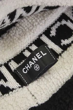 Chanel Cashmere Logo Beanie