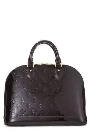 LOUIS VUITTON Alma Nm Amarante Monogram Vernis - Purple