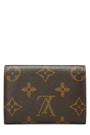 LOUIS VUITTON Monogram Canvas Porte Monnaie Plat