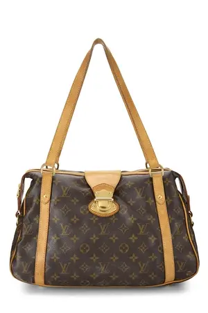 LOUIS VUITTON Monogram Stresa Shoulder Bag - Brown