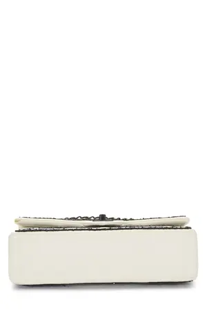 Chanel Lambskin Crystal Embroidered Garden Of Versailles Classic Double Flap Medium