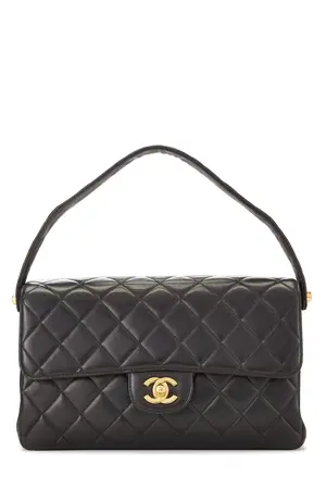 Chanel Quilted Lambskin Double Sided Flap Bag