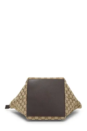 Gucci Original Gg Canvas Soft Zip Tote
