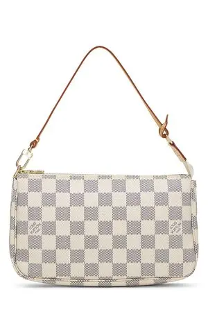 LOUIS VUITTON Damier Azur Pochette Accessoires Multi