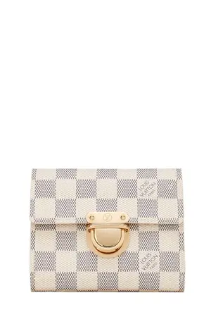 LOUIS VUITTON Damier Azur Koala - White