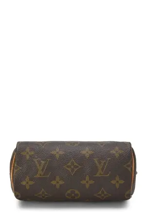 LOUIS VUITTON Monogram Canvas Hl Speedy Mini Handbag