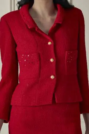 Chanel Tweed Skirt Suit