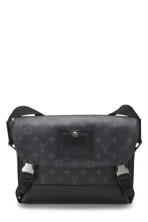 LOUIS VUITTON Monogram Eclipse Voyager Messenger