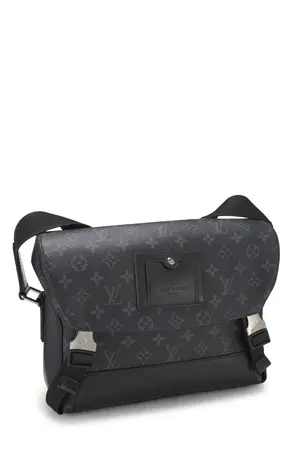 LOUIS VUITTON Monogram Eclipse Voyager Messenger