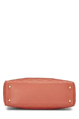 Chanel Quilted Caviar Bowler