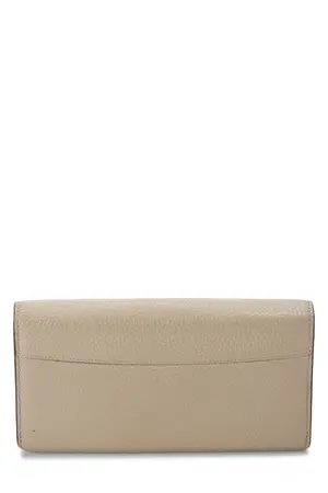 LOUIS VUITTON Taurillon Capucines Wallet - Beige