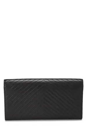 Chanel Chevron Lambskin Wallet