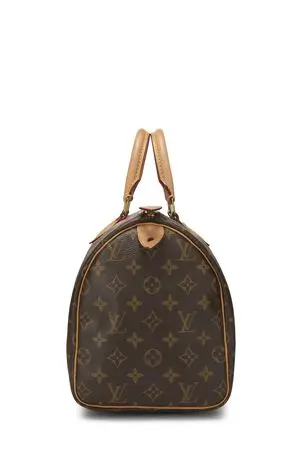 LOUIS VUITTON Monogram V Speedy 30 - Pink