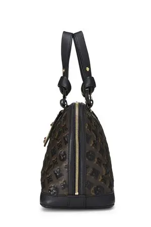 LOUIS VUITTON Monogram Eclipse Alma - Black