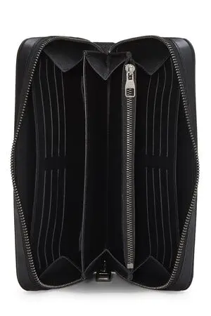 LOUIS VUITTON Monogram Eclipse Zippy Xl Wallet - Black