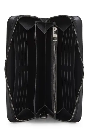 LOUIS VUITTON Monogram Eclipse Zippy Xl Wallet - Black