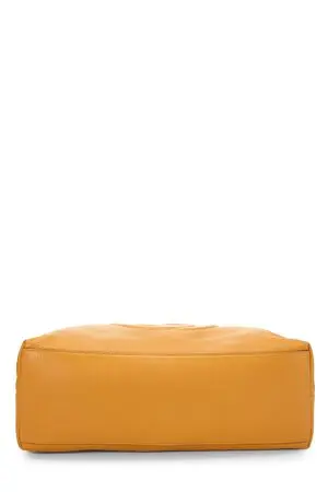 Gucci Leather Soho Chain Tote - Orange