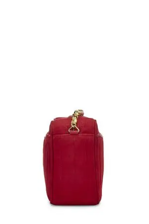 Chanel Vertical Suede Pocket Camera Bag