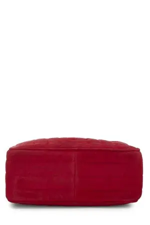 Chanel Vertical Suede Pocket Camera Bag